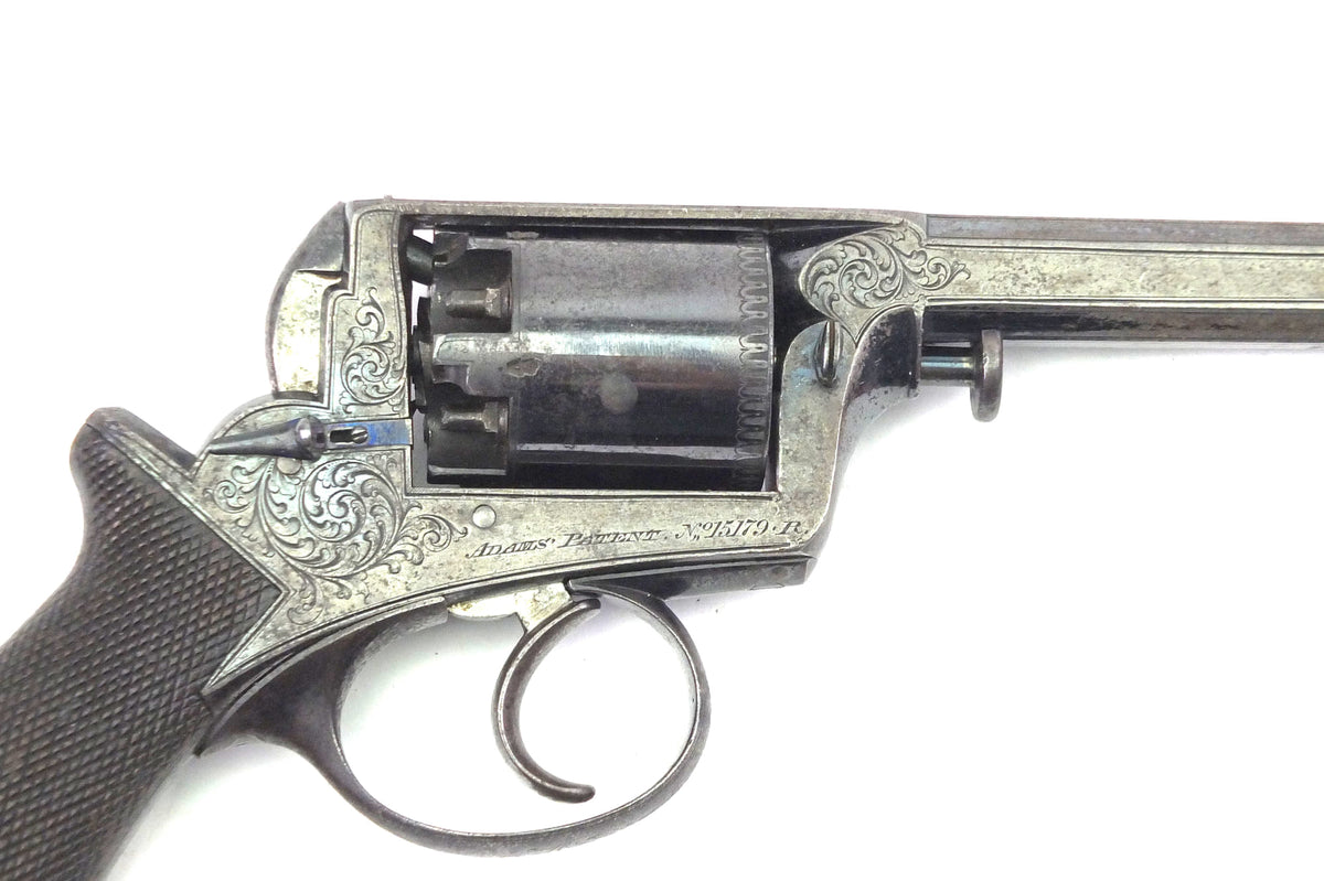 54 Bore Adams Percussion Revolver. SN X3236 – West Street Antiques