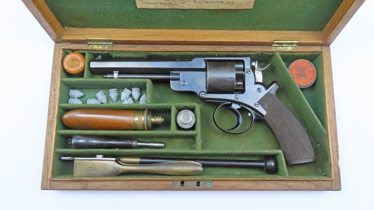 Adams 1866 Double Action Revolver, Rare, Cased. Ref 9245 – West Street ...