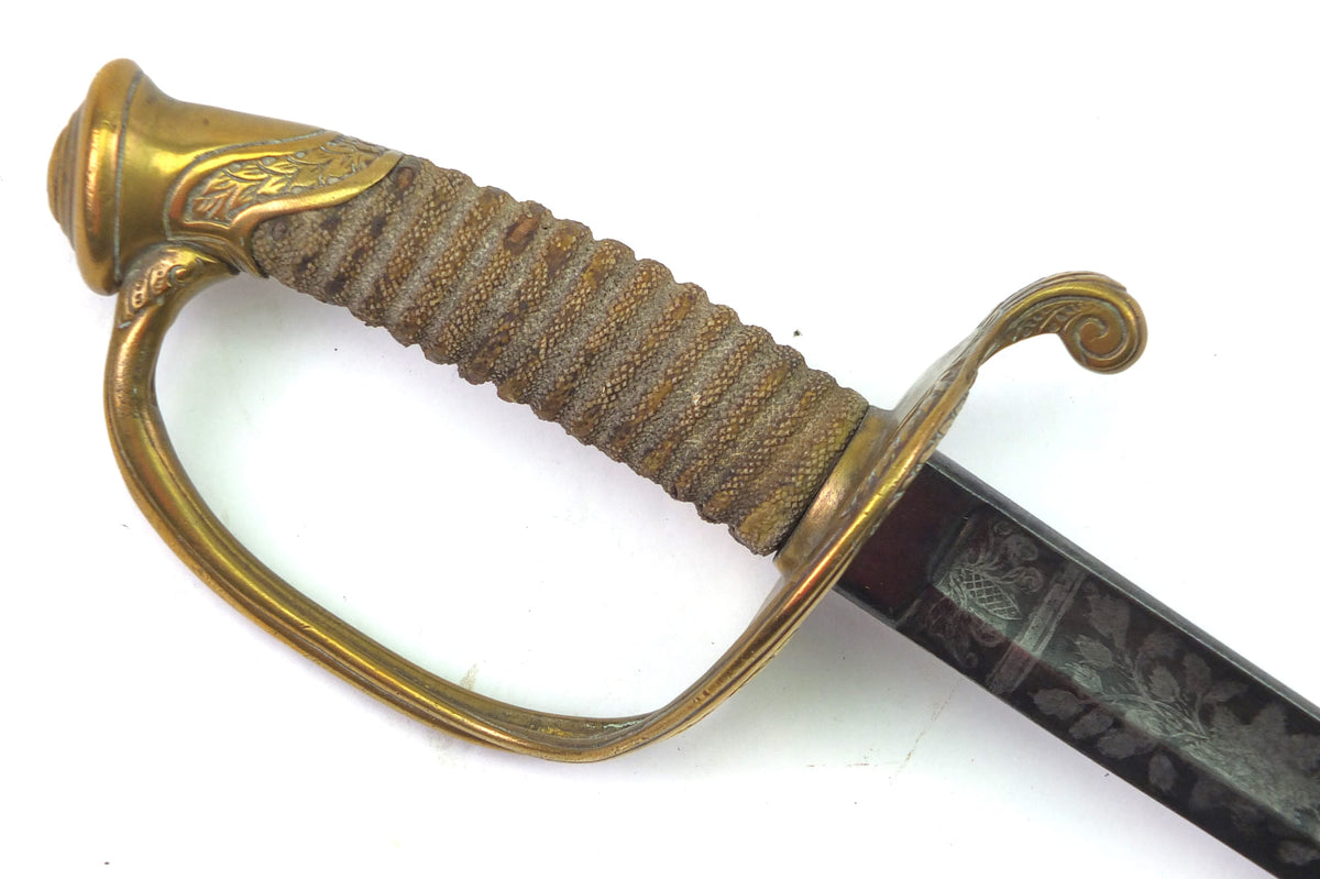 American 1850 Pattern Infantry Officers Sword. SN X3193 – West Street ...