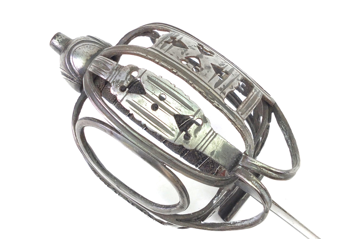 Royal Horse Guards Officers Basket Hilt Back Sword. SN 9134 – West ...