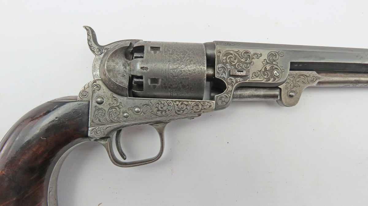 Bank Note Engraved Colt London Navy Revolver. Ref X3418 – West Street ...