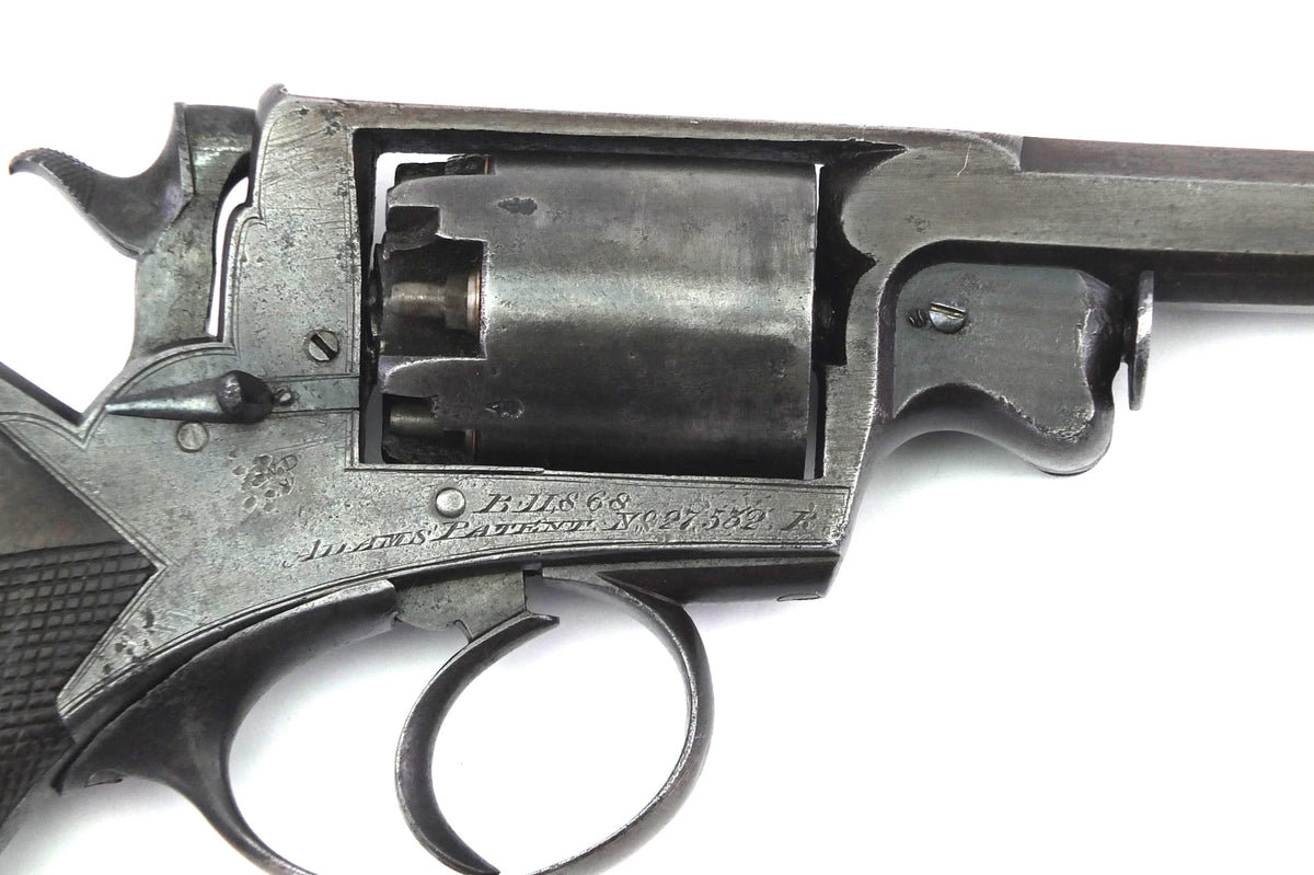 WD Beaumont Adams 54 Bore Percussion Revolver. SN X3075 – West Street ...