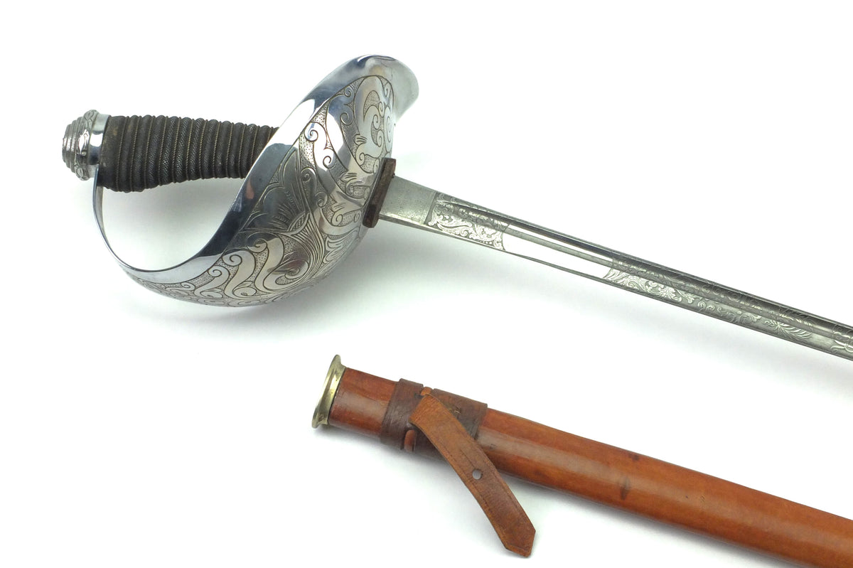 Cavalry Sword Officers 1912 Pattern, fine. SN X3011 – West Street Antiques