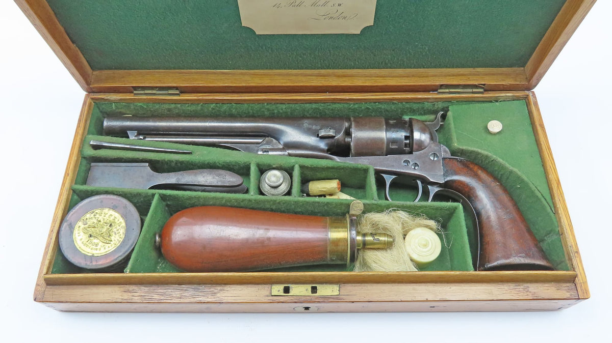 Cased Colt London Army Revolver, Very Rare & Fine. Ref 9136 – West ...