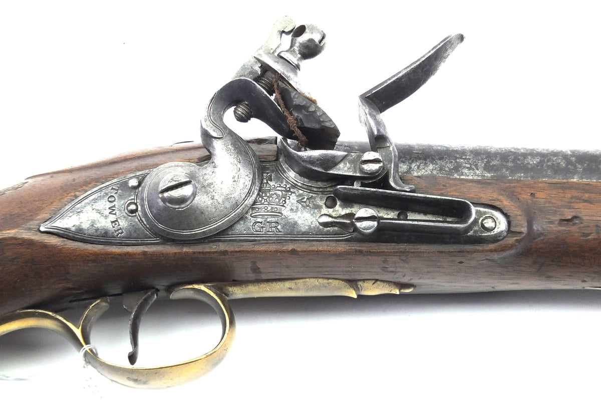 Land Service Flintlock Heavy Dragoon Pistol, Pattern 1756/81. SN 9098 ...
