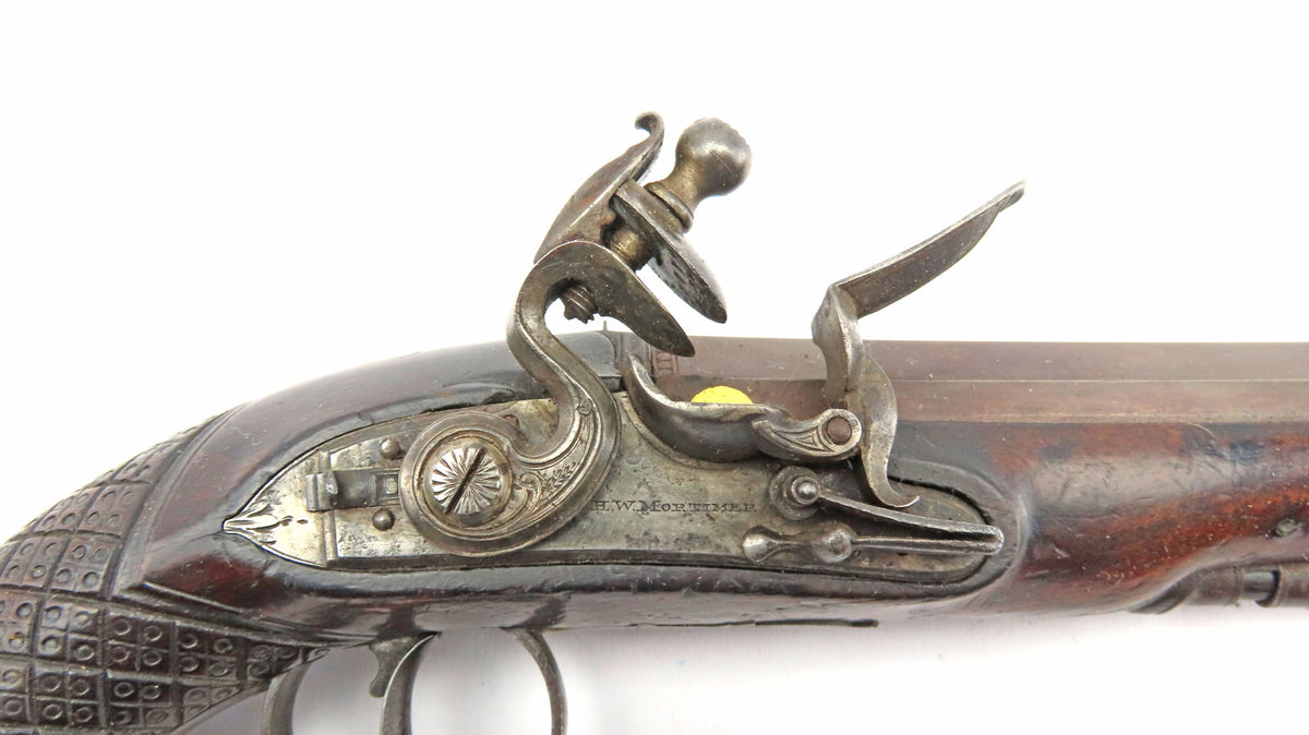 Flintlock Man Stopper Pistols by H. W. Mortimer. Ref X3322 – West ...