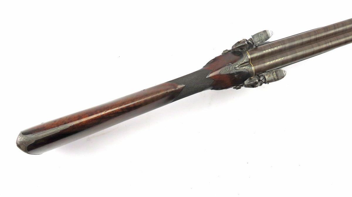 Flintlock Double Barrelled 14 Bore Sporting Gun, Fine. Ref 9210 – West ...