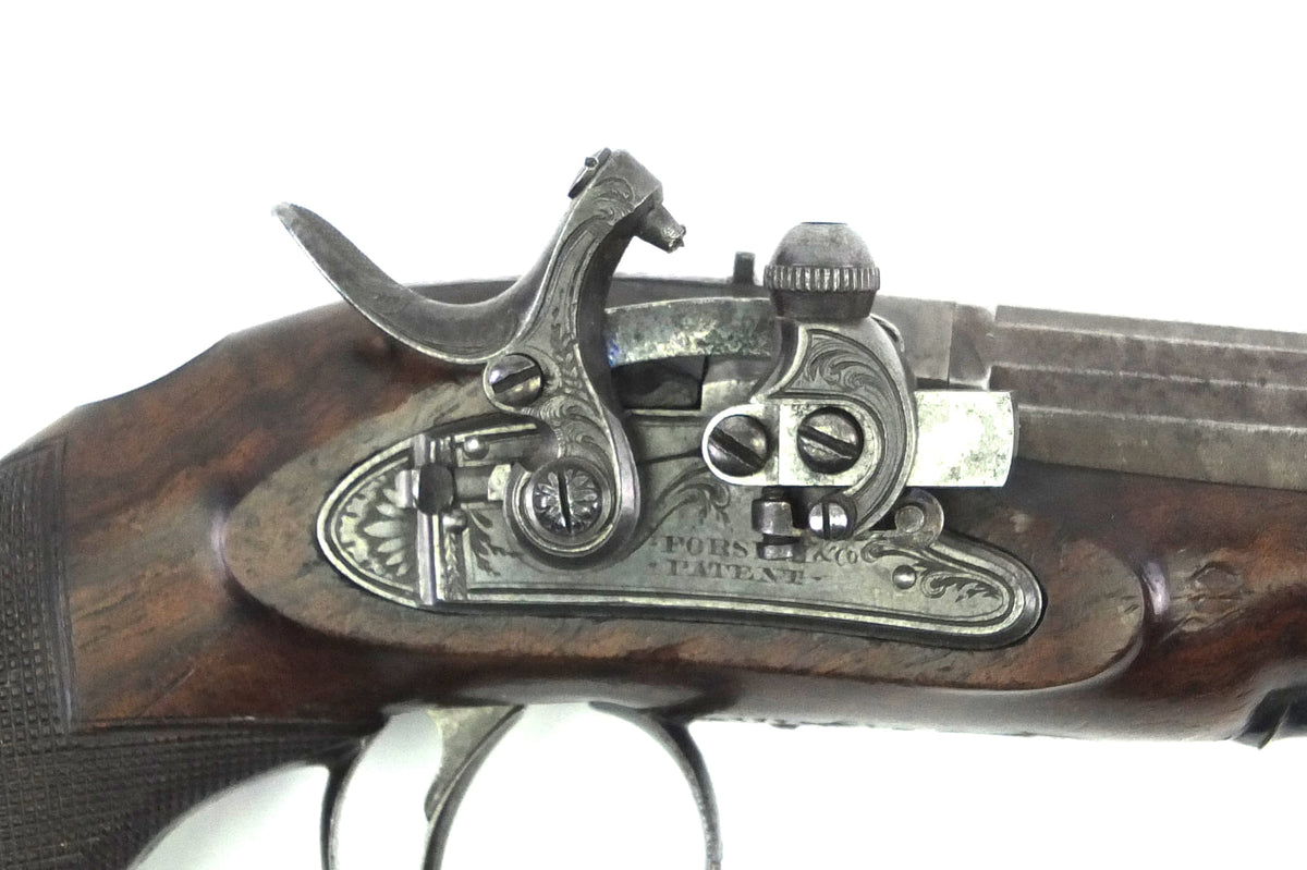 Very Rare Forsyth Patent Sliding Primer Pocket Pistol. SN 9101 – West ...