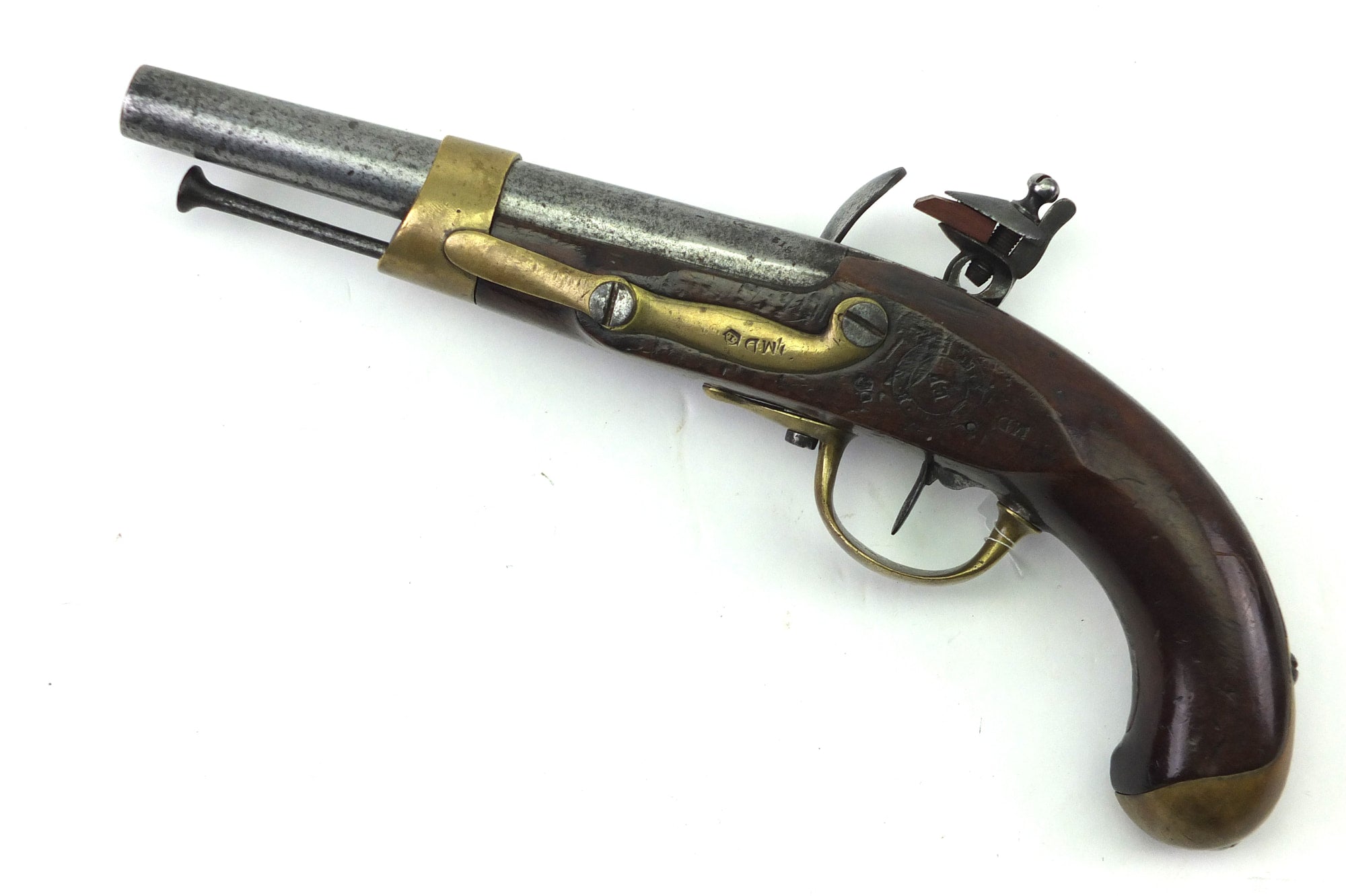 French Charleville ANXII Cavalry Pistol. SN X3077 – West Street Antiques