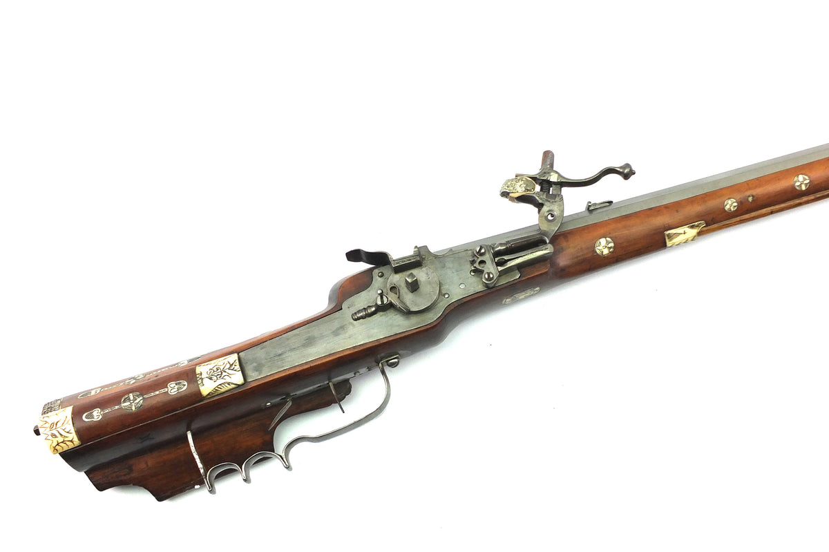German 25 Bore Wheellock Sporting Rifle. Ref X3292 – West Street Antiques