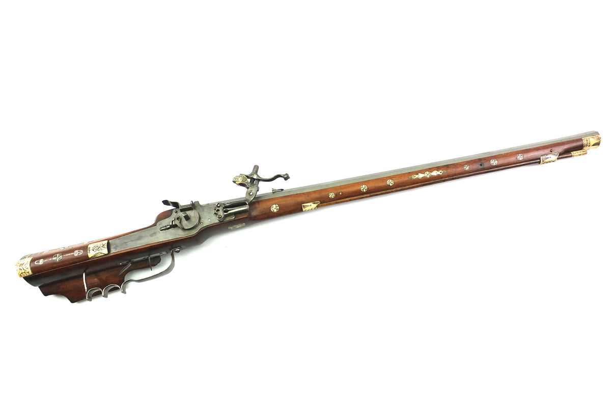 German 25 Bore Wheellock Sporting Rifle. Ref X3292 – West Street Antiques
