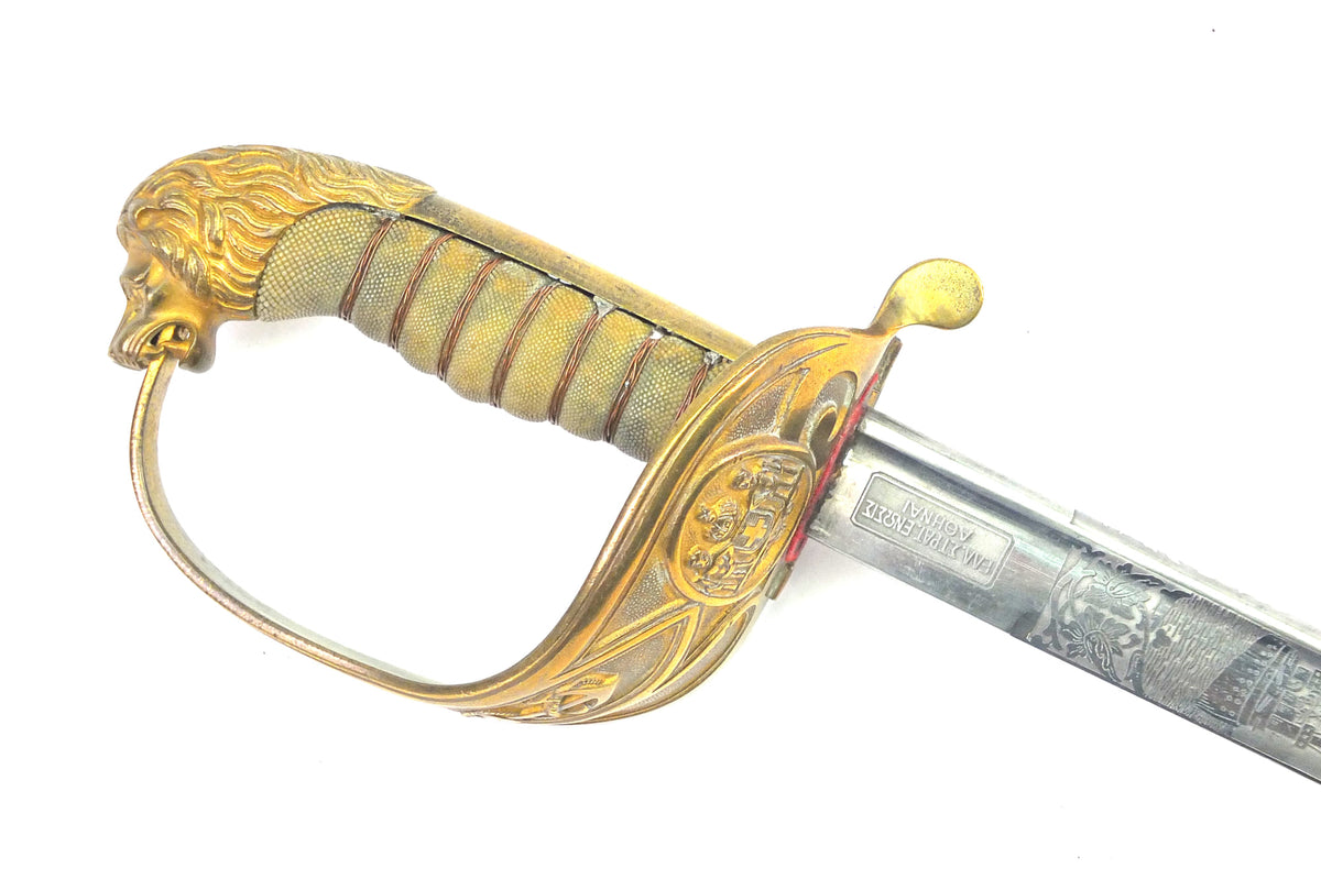 1827 Pattern Greek Naval Flag Officers Sword, rare. SN X3113 – West ...
