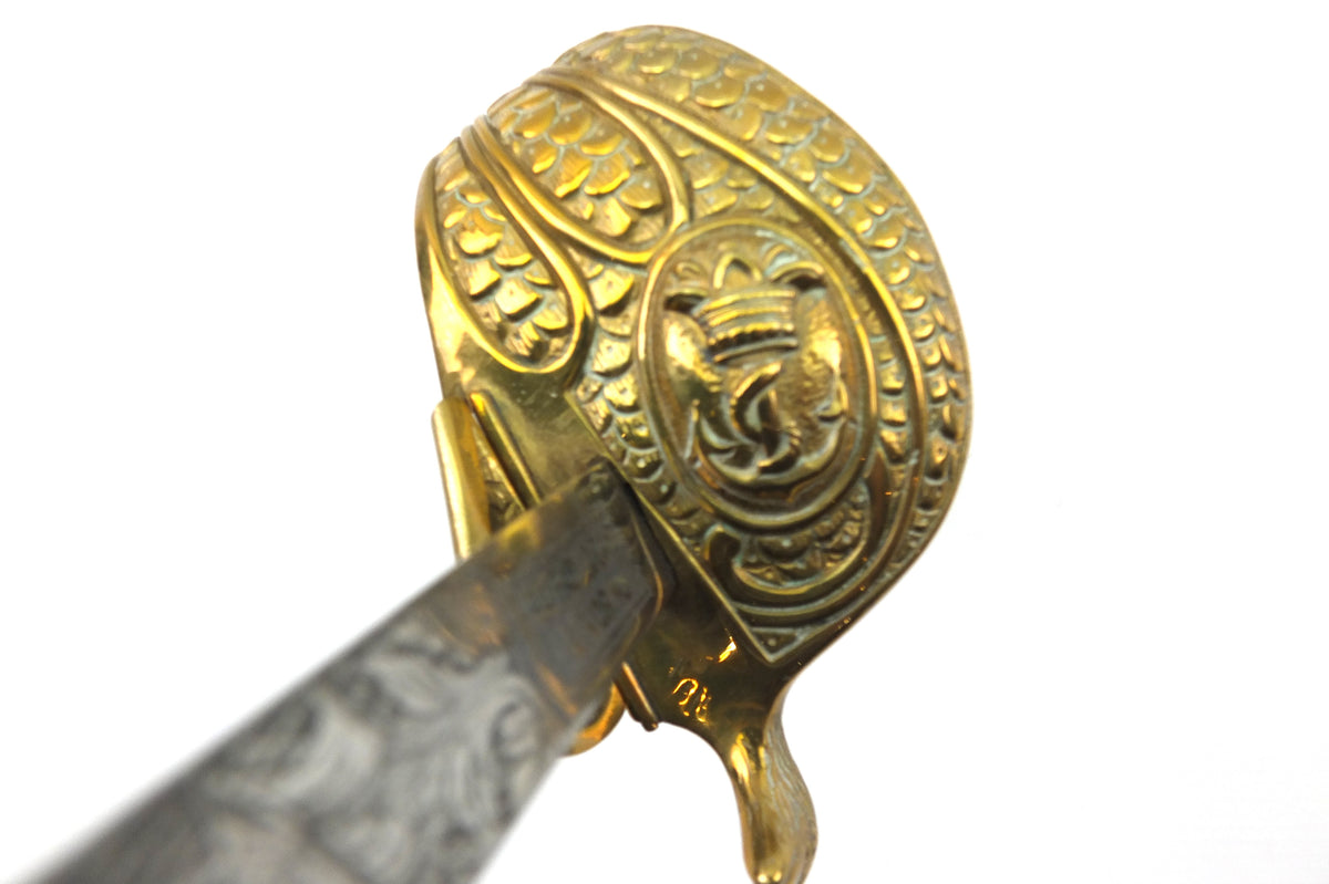 Italian Regia Marina Officers Sword. Ref X3114 – West Street Antiques