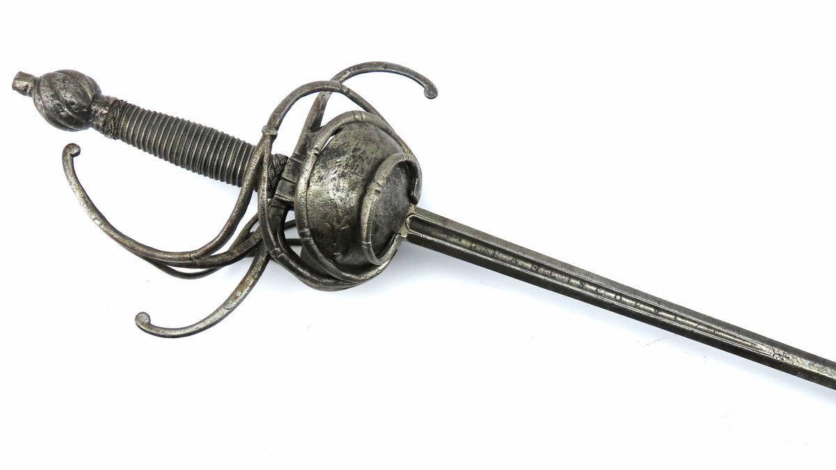 Italian Swept Hilt Rapier. Ref X3380 – West Street Antiques