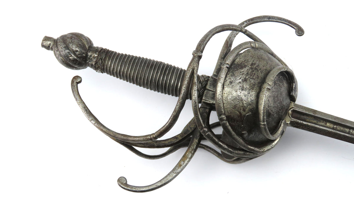 Italian Swept Hilt Rapier. Ref X3380 – West Street Antiques