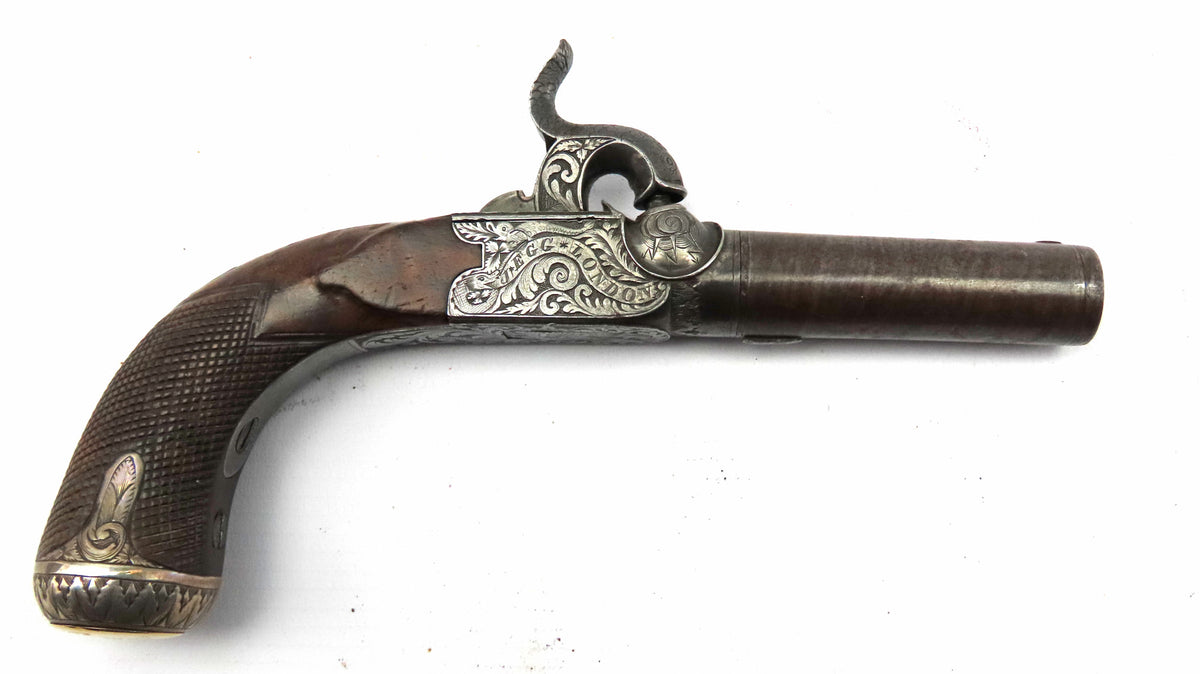 Cased Pair of Percussion Pocket Pistols by Joseph Egg. Ref X3455 – West ...