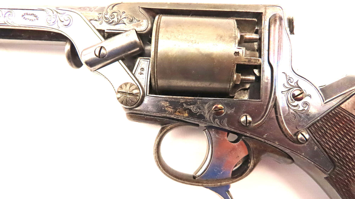 54 Bore Third Model Percussion Tranter Revolver by Wilkinson. Ref X351 ...
