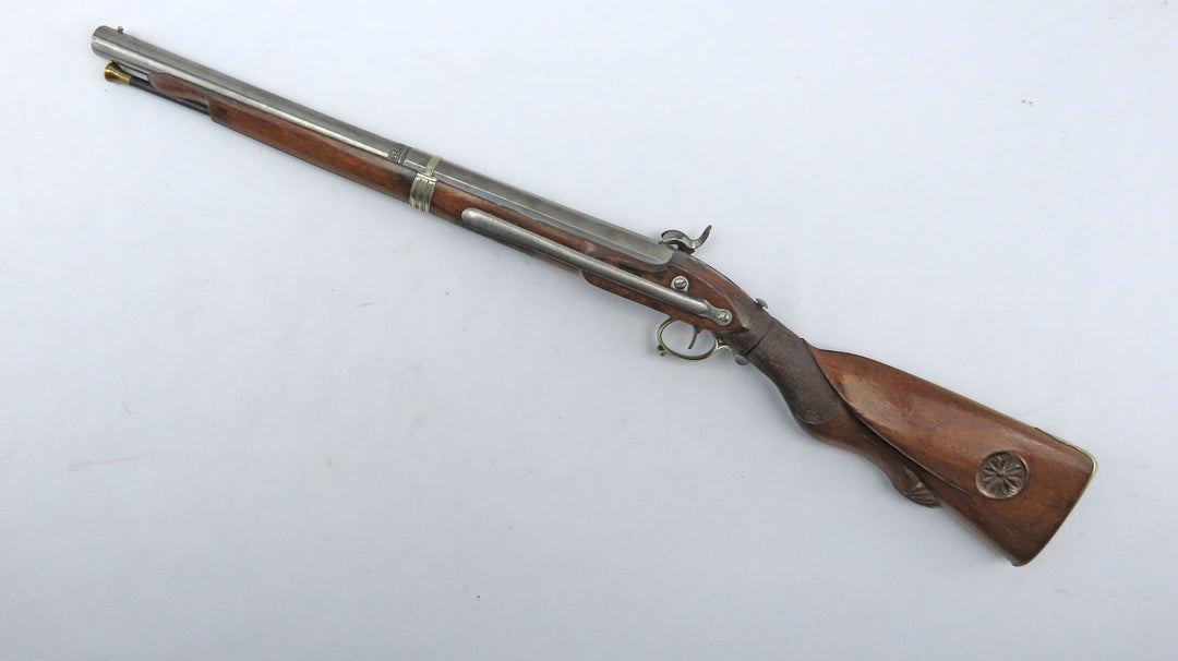North European Percussion Folding Carbine, Rare. Ref X3442 – West ...