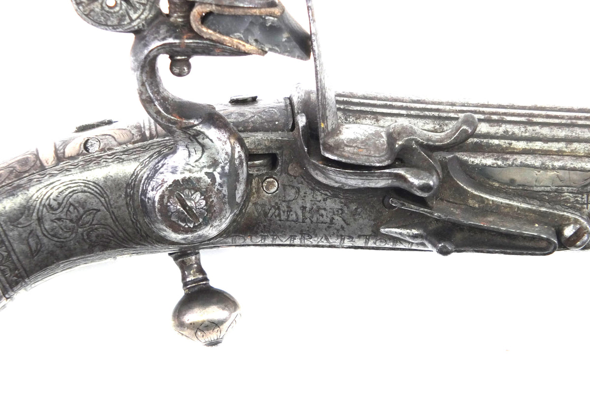 Scottish All Metal Flintlock Belt Pistol, Fine. SN X3245 – West Street ...