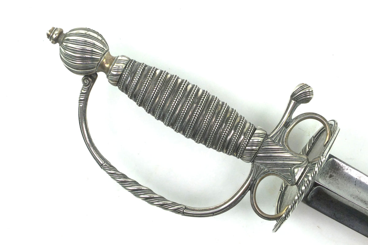 Officers Small Sword, Georgian, very fine. Ref 9216 – West Street Antiques
