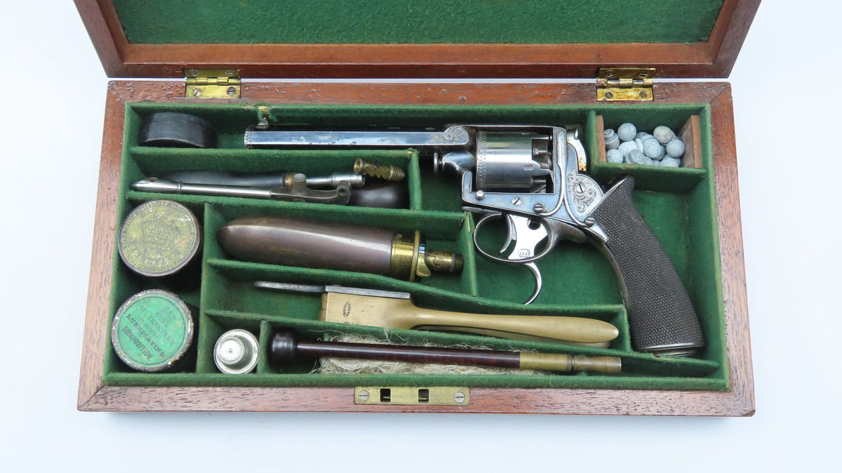 Rare First Model Tranter Percussion Revolver. Ref 9231 – West Street ...