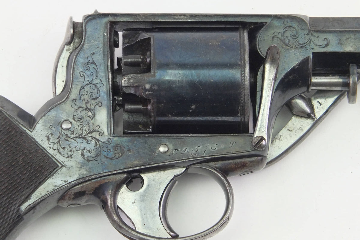 54 Bore Second Model Tranter Revolver, Cased. SN X3237 – West Street ...