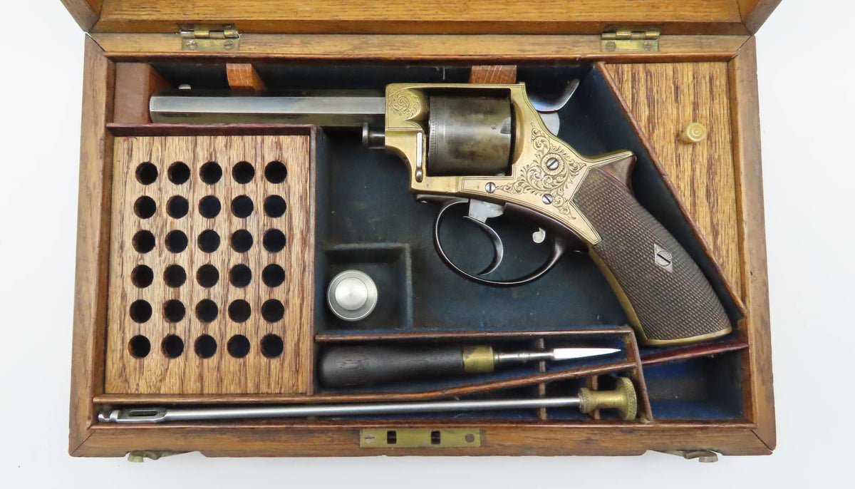 Tranter Style .380 Rimfire Bronze Frame House Defence Revolver. Ref X3 ...