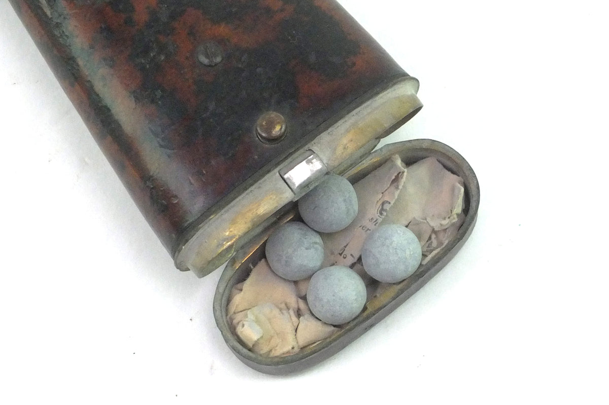 Two Way Powder Flask by Twigg. very early & rare. Ref 8981 – West ...