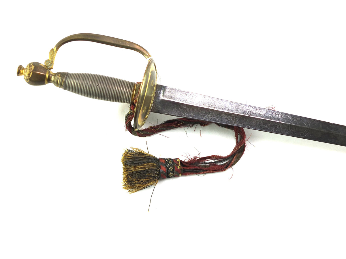 A 1786 Pattern Infantry Officers Sword to 7th Royal Fusiliers Regiment ...