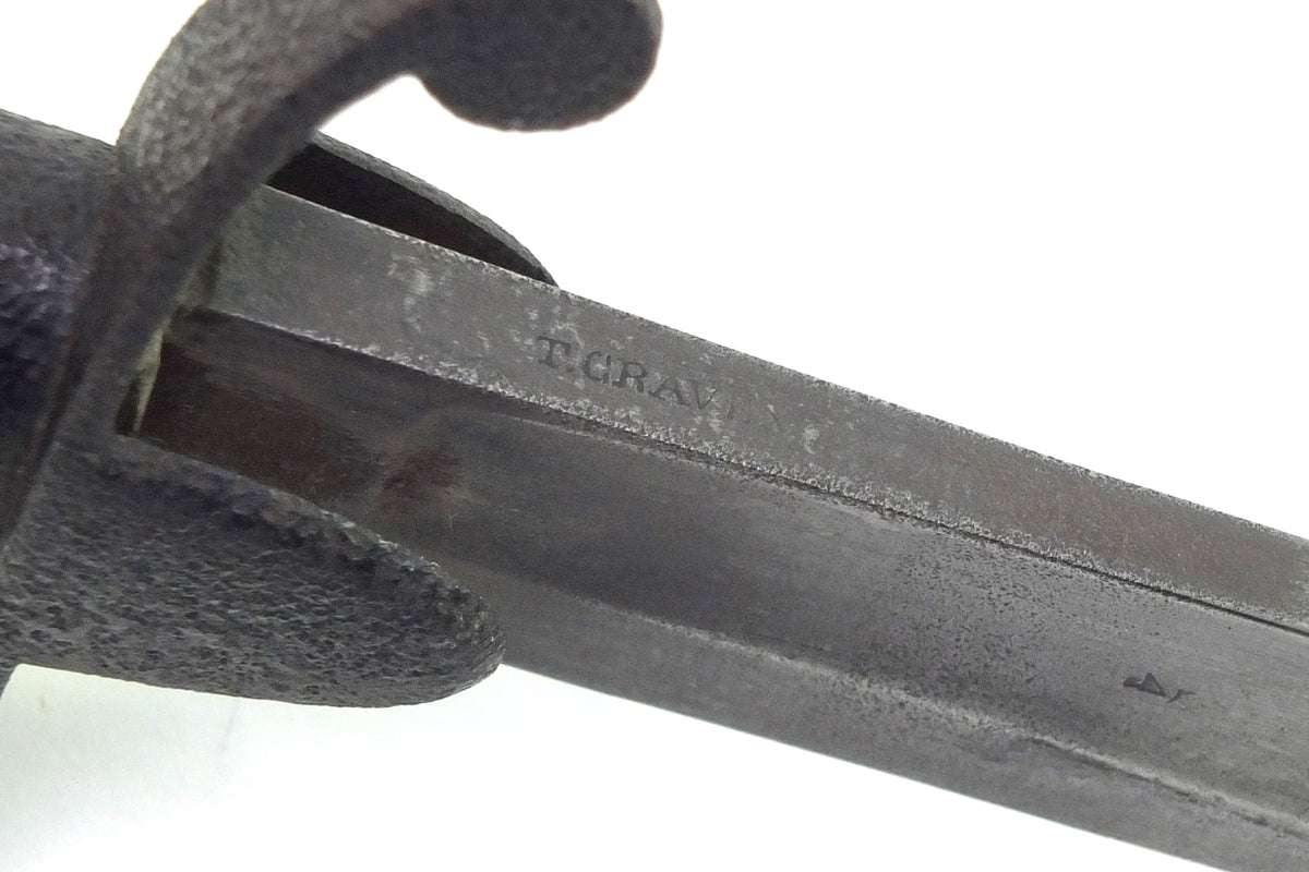 1796 Pattern Light Cavalry Troopers Sword, Steel Scabbard. SN 8815 ...