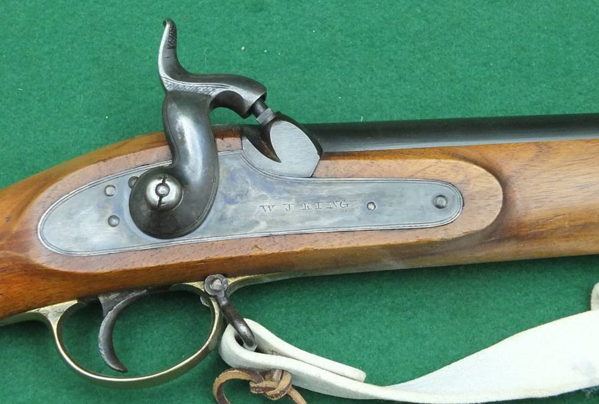 A Mint 1842 Volunteer Short Musket. SN 8458 – West Street Antiques