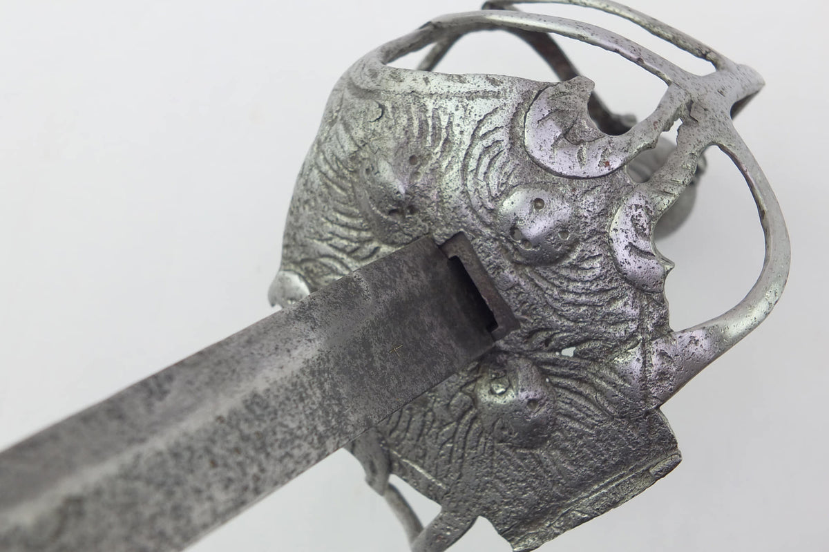 English Mortuary Hilted Backsword. SN 8848 – West Street Antiques