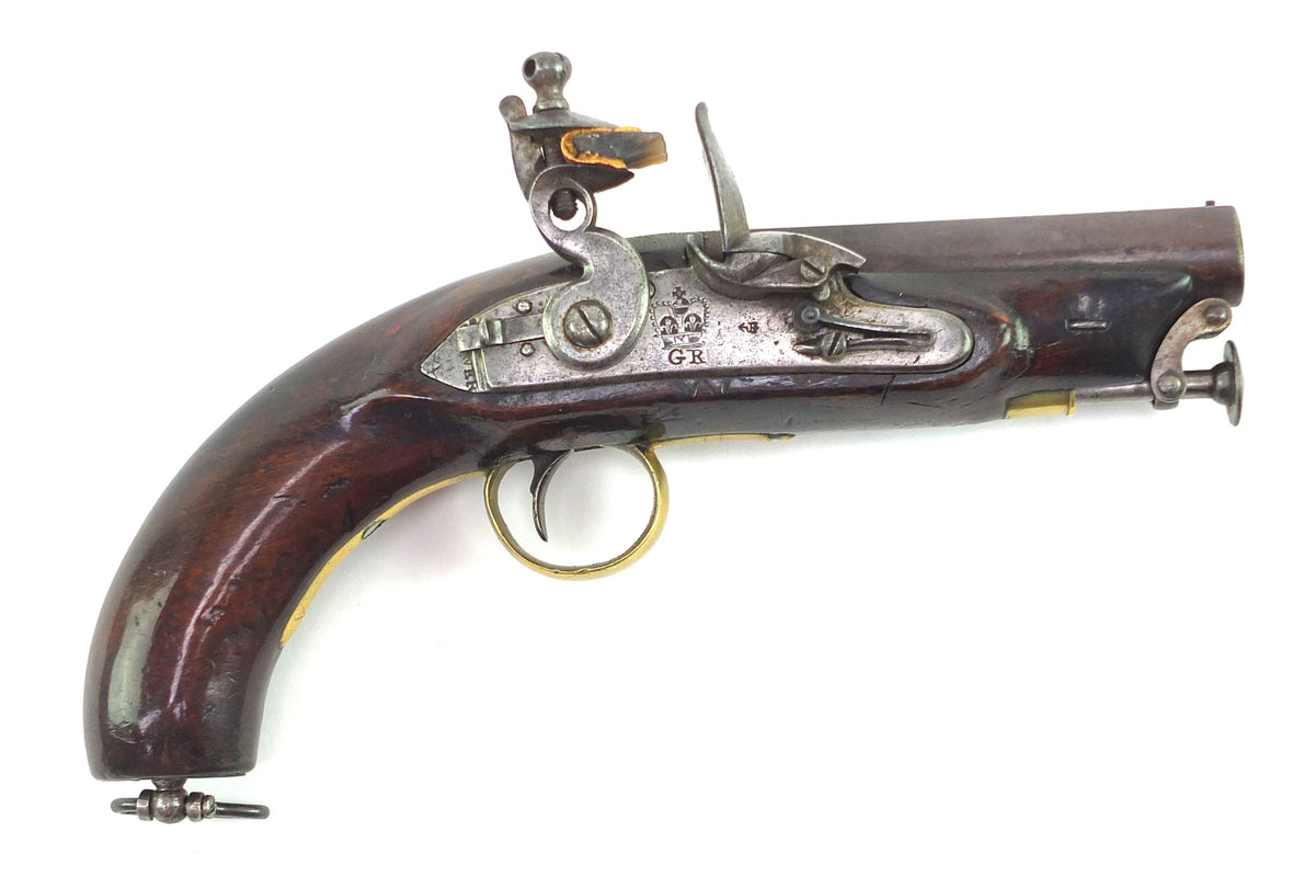 Flintlock Ordnance 1831 Pattern Customs & Coastguard Pistol, rare. SN ...