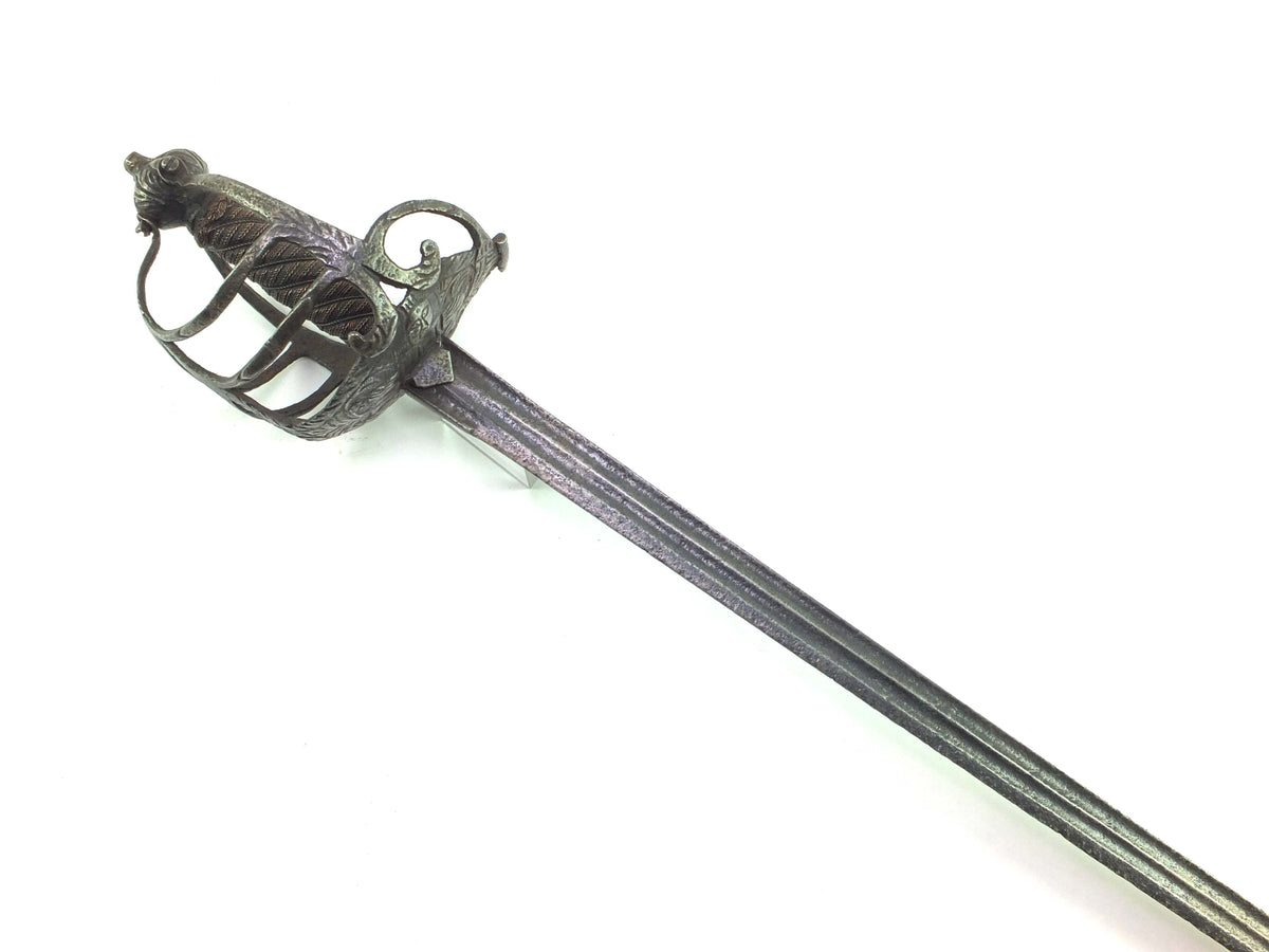 English Mortuary Hilted Backsword marked Andrea Ferara. SN 8743 – West ...