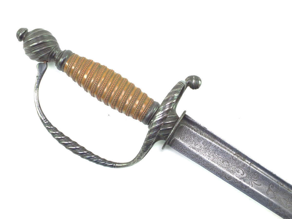 Oval Side Ring Hilted Sword, very rare. SN 8744 – West Street Antiques