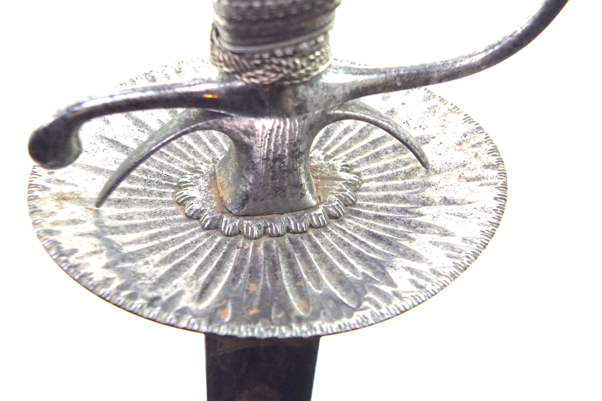French Steel Small Sword with Blue & Gilt Blade. SN 8885 – West Street ...