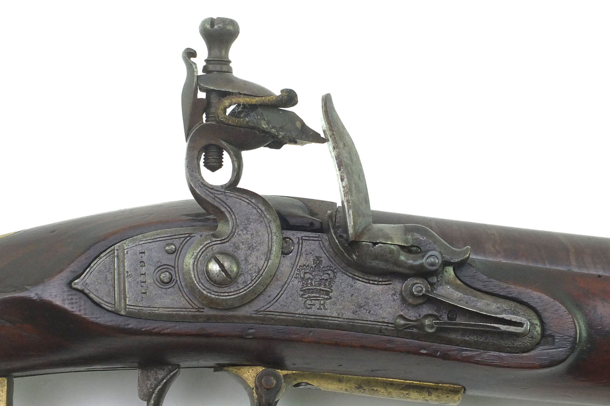 Volunteer Baker Flintlock Rifle by I. Gill, fine. SN 9021 – West Street ...